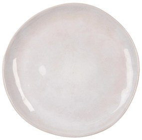 Bílo-béžový dezertní talířek Beillo - Ø 22*2 cm