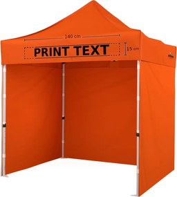 Nůžkový stan s vlastním reklamním potiskem model SUPER - 2x3 -
