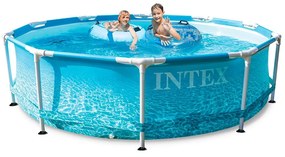 Intex | Bazén Florida 3,05x0,76 m s pískovou filtrací - motiv BEACHSIDE | 19900114
