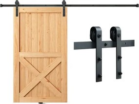 Hardwarová sada posuvných dvířek 2,4 m, 149,7 kg – 004-2,44 M