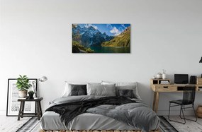 Obrazy na plátně jezírka salašnický 125x50 cm