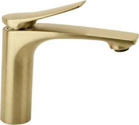 Rea Vision Premium, umyvadlová baterie h-140, zlatá matná, REA-B6342