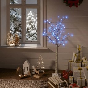Vánoční stromek 120 modrých LED 1,2 m vrba dovnitř i ven - Default Title