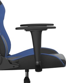 vidaXL Masážní herní židle umělá kůže [345399] Barva: Černobílý