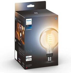LED Stmívatelná žárovka Philips Hue WHITE AMBIANCE G125 E27/7W/230V 2200-4500K