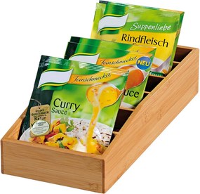 Úložný box na koření, bambus