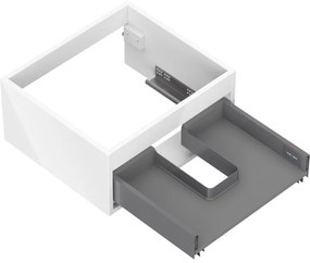 Mexen Box-A, závěsná skříňka 50 cm, 1 zásuvka, bílá lesklá, 91AX0-0500-235-1-00