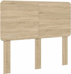 Rám postele s čelo Sonoma dub 120 x 200 cm Kompozitní dřevo 3412803