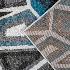 Vopi | Kusový koberec Walton 5797A bílo-modrý - 120 x 170 cm