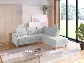 XXXLutz ROHOVÁ SEDAČKA, textil, barvy stříbra Sit & More - Sedací soupravy - 000144019765