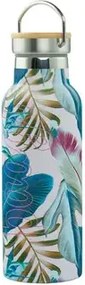 BAAGL Termoláhev s bambusovým víčkem Leafs 500 ml