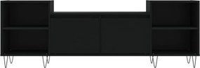 vidaXL TV skříňka 160x35x55 cm kompozitní dřevo [831341] Barva: Černá