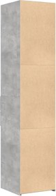 Skříň highboard betonově šedá 40x42,5x185 cm kompozitní dřevo 3281444