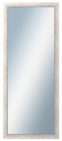 DANTIK - Zarámované zrcadlo - rozměr s rámem cca 50x120 cm z lišty PAINT bílá velká (2960)