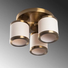 Stropní svítidlo v bronzové barvě Way – Opviq lights