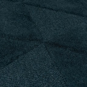 Zelenomodrý ručně tkaný vlněný koberec 160x230 cm Shard Teal – Flair Rugs