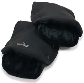ESITO Rukávník na kočárek Golf Softshell Black RFX - černá