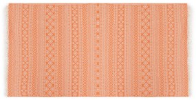 L´essentiel Maison Plážový ručník Fouta Cicim - Orange, Oranžová