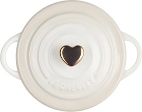 Zapékací a servírovací hrnec Mini Cocotte Heart 250 ml světle růžový