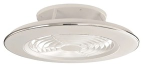Mantra Alisio, stropní svítidlo s ventilátorem a dálkovým ovladačem, LED 70W 2700K-5000K, bílá, průměr 63cm
