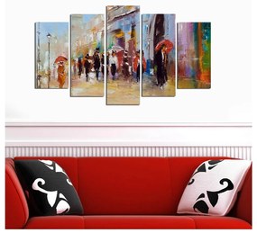 Obrazy v sadě 5 ks 20x60 cm – Wallity