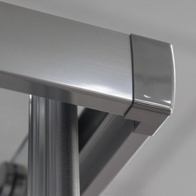 Čtvercový nebo obdélníkový sprchový kout s dvoudílnými posuvnými dveřmi LLS2 1900 mm 875–890 460 Intimglass O Brillant LLS2/900 SMONT 554-9000000-00-21