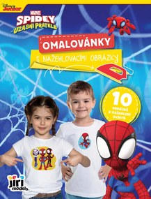 JIRI MODELS Omalovánky s nažehlovacími obrázky Spidey 4