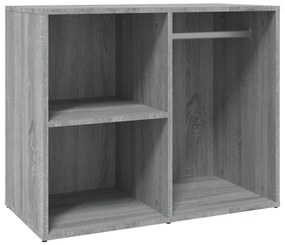 vidaXL Toaletní skříňka šedá sonoma 80 x 40 x 65 cm kompozitní dřevo