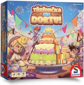 Asmodee Třešnička na dortu / Počet hráčů: 2-4 / Délka hry: 20 minut /