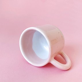Studio Arhoj Porcelánový hrnek Marshmallow 70 ml, růžová barva, porcelán