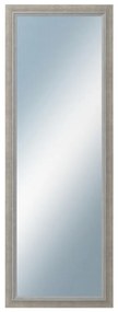 DANTIK - Zarámované zrcadlo - rozměr s rámem cca 50x140 cm z lišty AMALFI šedá (3113)