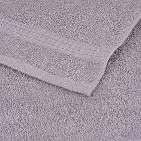 Ručníky pro hosty FROGN 10 ks šedé 30x50 cm 360 g/m² 136829