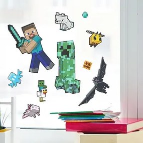 PALADONE Samolepky na sklo Minecraft / Samolepky na sklo / Licenční pr
