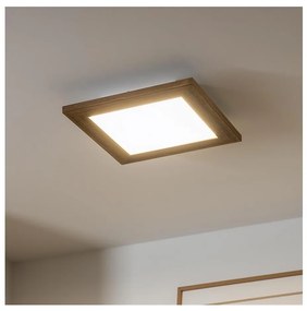 Brilagi - LED Stmívatelné svítidlo SLIMFRAME WOOD LED/25W/230V 34x34 cm + DO