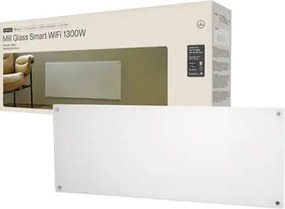 Mill GL1300WIFI4 bílá / Panelový ohřívač / WiFi / 1300 W / skleněný /