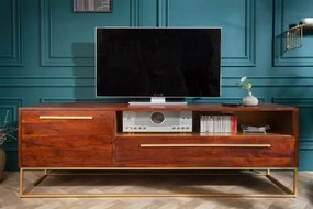 Designový TV stolek dřevěný/masivní &ndash; Massimo