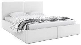 Čalouněná postel HILTON 180x200 cm Bílá