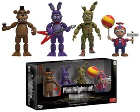 FNAF Five Nights At Freddy's figurky sady nebo jednotlivé figurky Varianta: Sada II 4 ks + krabice