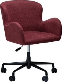 Vínová kancelářská židle Glam – DAN-FORM Denmark