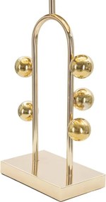 Stolní lampa Bubble 61 cm černo-zlatá