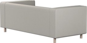 Potah na pohovku IKEA  Klippan 2-místná barva šedá látka pletený vzor