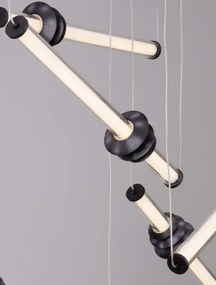 LED stmívatelný černá designové svítidlo Atmosfera