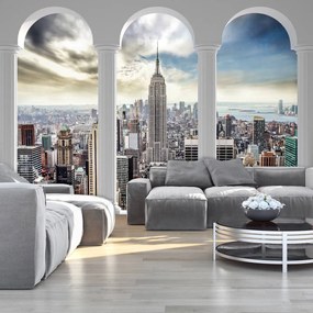 Fototapeta - Pohled na New York Pillars (152,5x104 cm)