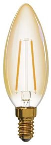 LED žárovka Vintage Candle 2W E14 teplá bílá+ 70503