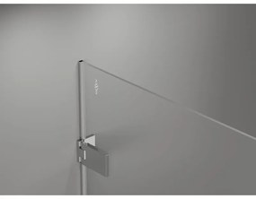 Mexen Lunar-F Duo, skládací sprchový kout 100 x 70 cm, 8mm čiré sklo, chromový profil, 836-100L-070P-01-00