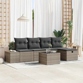 Set pohovek 5 ks polyratan 3360700