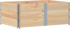 Zahradní truhlík 150 x 100 cm masivní borové dřevo 3295439