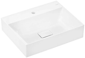 Hansgrohe Xevolos E - Umyvadlo 60x48 cm, bez přepadu, s otvorem pro baterii, SmartClean, bílá 61092450