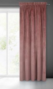 ZATEMŇOVACÍ ZÁVĚS NA PÁSCE RIA 140X270 CM STARORŮŽOVÁ