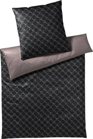 XXXLutz OBOUSTRANNÉ POVLEČENÍ, makosatén, hnědá, černá, 155/220 cm Joop! - Online Only povlečení - 004977049903
